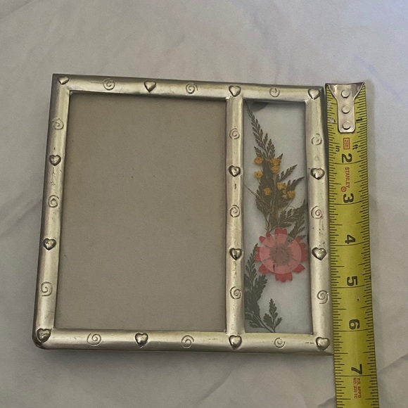 no brand | Accents | Stanley Silver Heartaccented Dual Photo Frame ...
